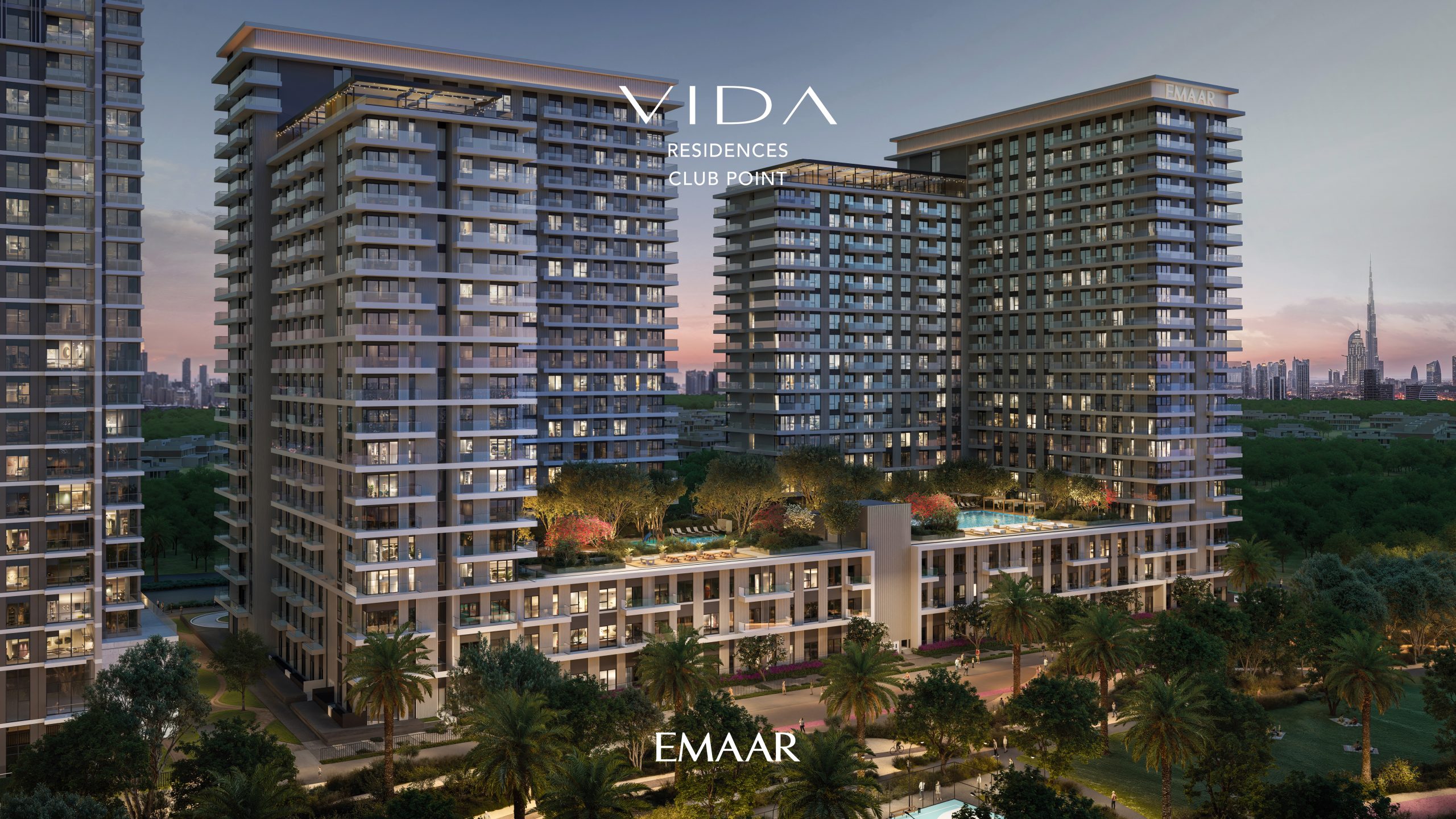 OFF-PLAN VIDA RESIDENCES CLUB POINT BY EMAAR FOR SALE 1, 2, 3 BEDROOM ...